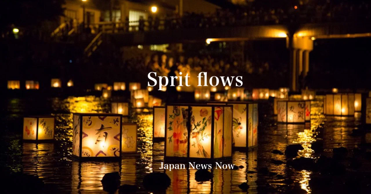 Sprit flows is one of Japanese ceremony from old time what is thanking ...
