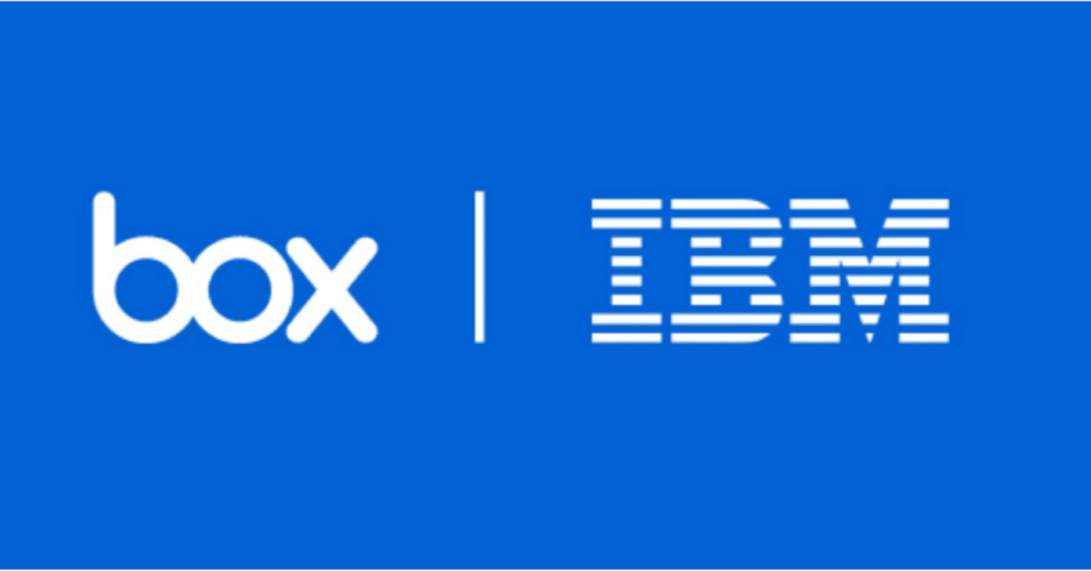 BoxとIBMのパートナーシップ｜Shinji Suzuki