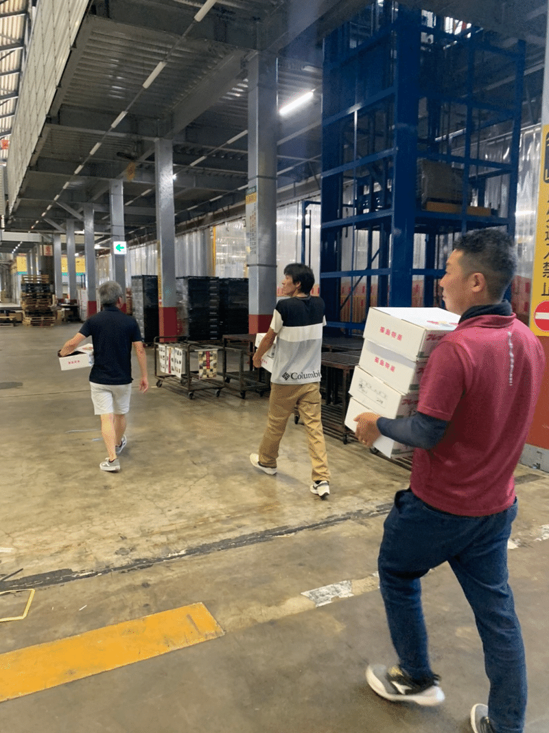 東京大田市場に出荷｜Osada Takuya