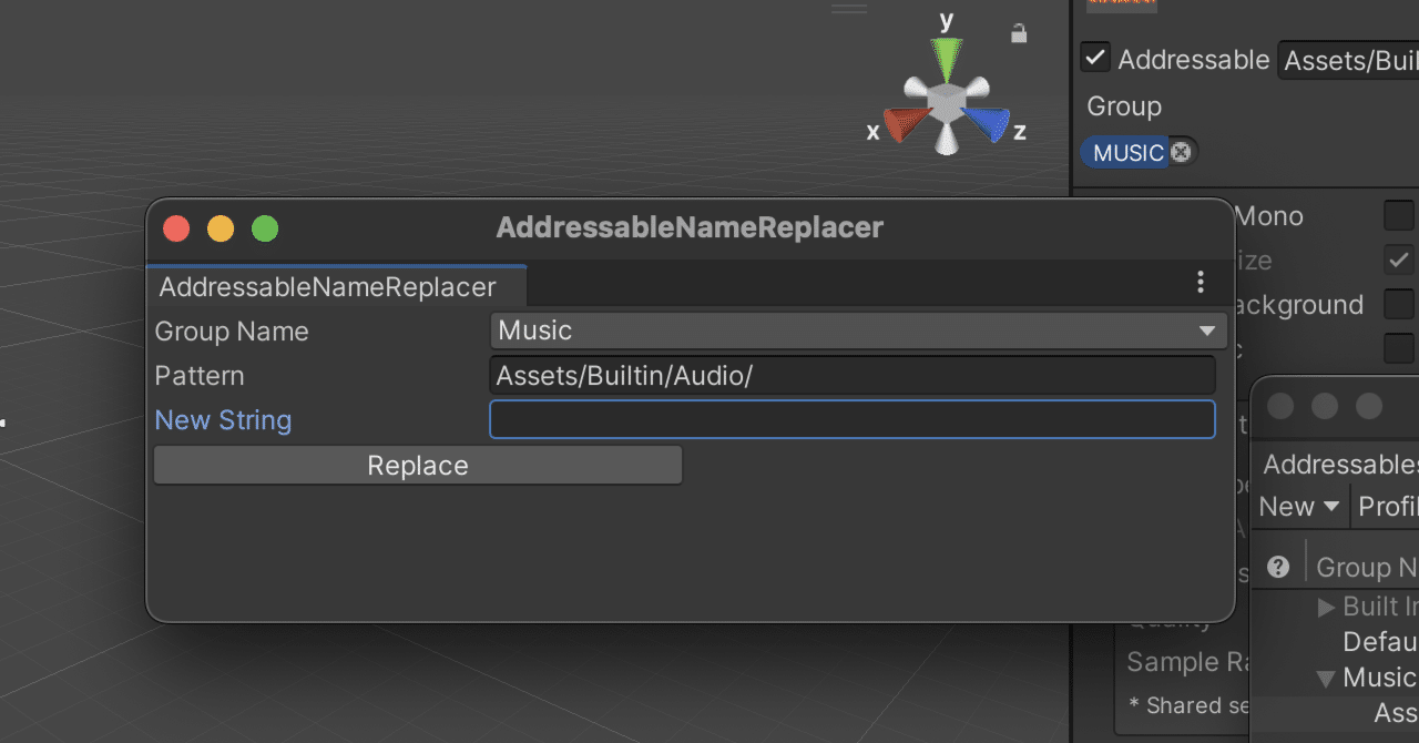Unity: Addressable Nameをスクリプトで一括置換するスクリプト｜Masahiko Nitanda