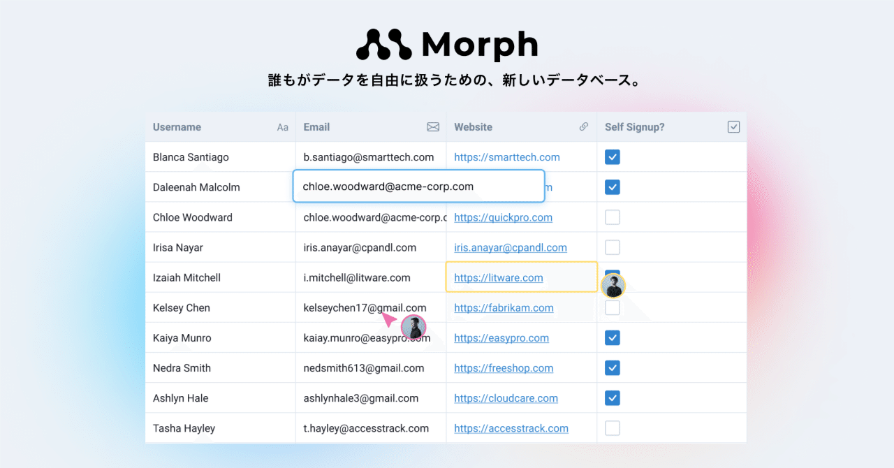 誰もがデータを扱える、新しいツールを。それを可能にする2つのテクノロジー｜Squadbase / Morph