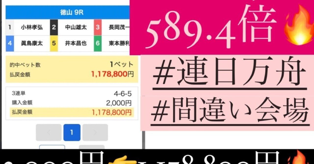 8月19日 ️‍🔥的中報告｜競艇予想士🚨chichan