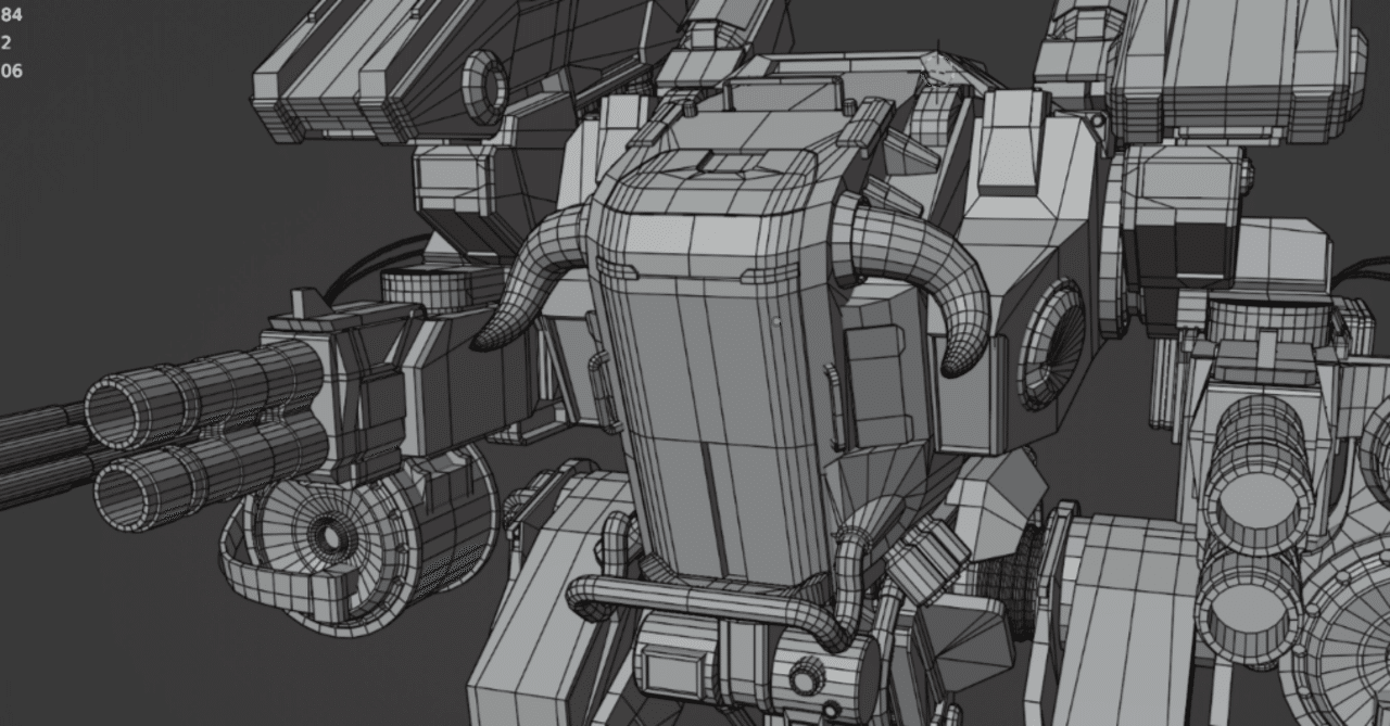 Learning to create High Poly Mech in Blender 3D｜alex