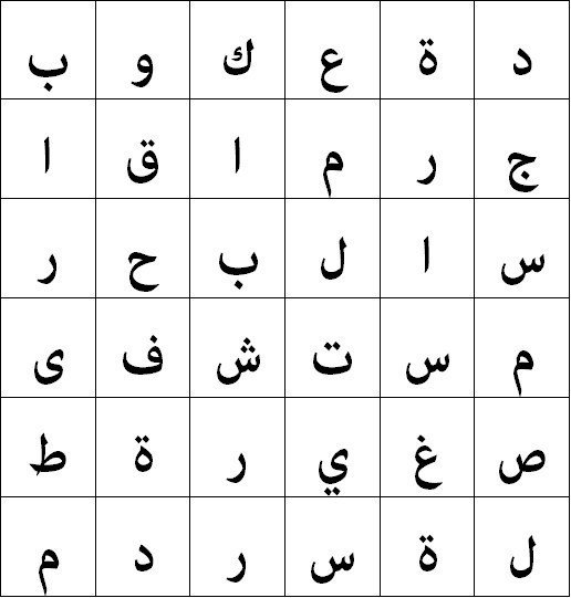 【JOCV】派遣前訓練Day8｜クロスワード｜Rami (رامي)