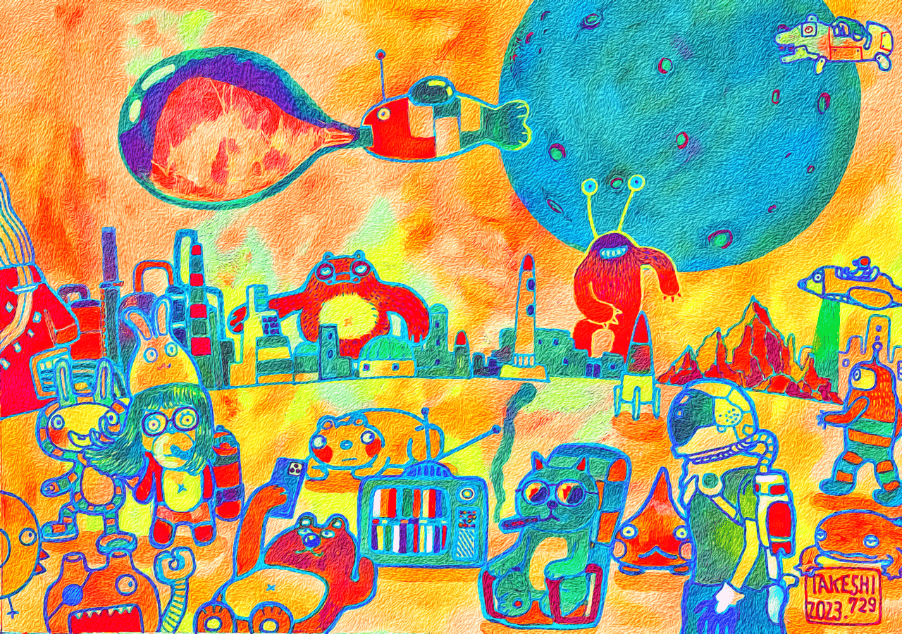 UMAの侵略｜TAKESHI729