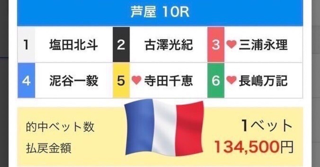 芦屋4R 9:53【🌹🎉超激アツ高配当予想🌹🎉】｜万舟皇帝@プロの競艇予想屋🇫🇷