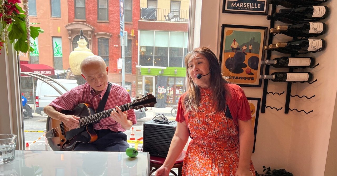 Cafe Luce 感謝(8月)｜霧生ナブ子／ Nabuko Kiryu