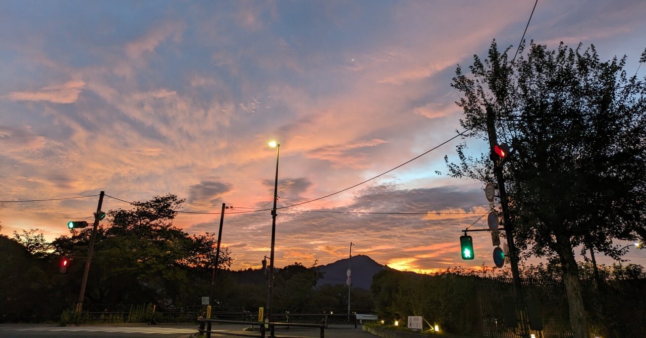 一枚の画像〜朝焼け｜ichiro70