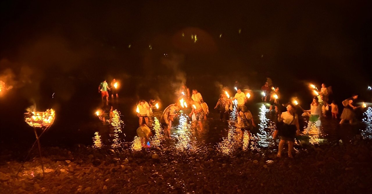 伝統的なサザエ採り｜Chiaki Kamuki