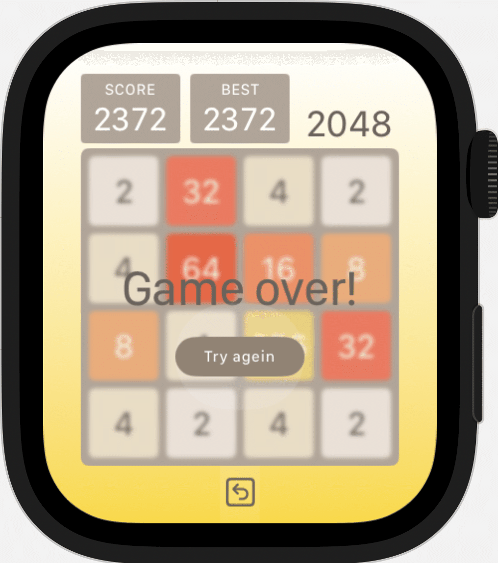 2048ゲームはほぼ完成。 あとはアニメーションを追加して仕上げていきたい。｜tr-kiyo