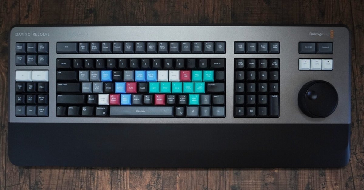 小寺の論壇:普通にキーボードとして優秀な「DaVinci Resolve 小寺の論壇:普通にキーボードとして優秀な「DaVinci Resolve