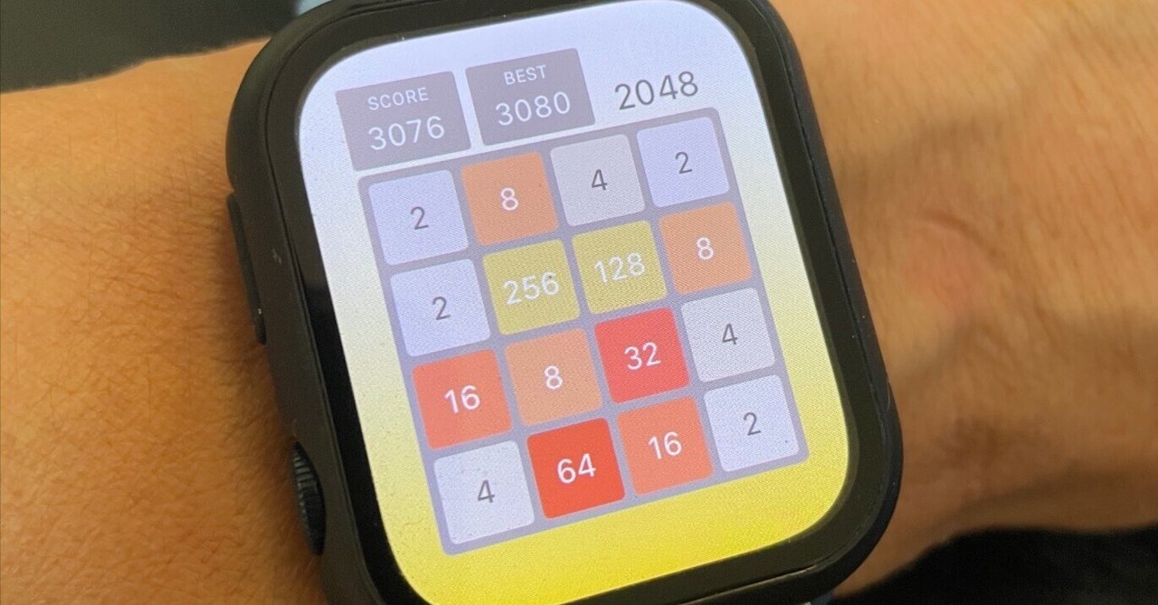 AppleWatchアプリ開発遊戯「2048」｜tr-kiyo