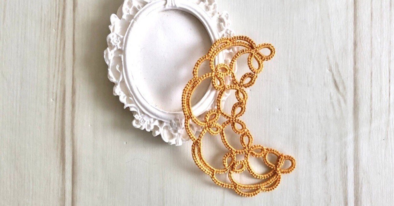 №137《pattern》 moon｜nanairo_tatting