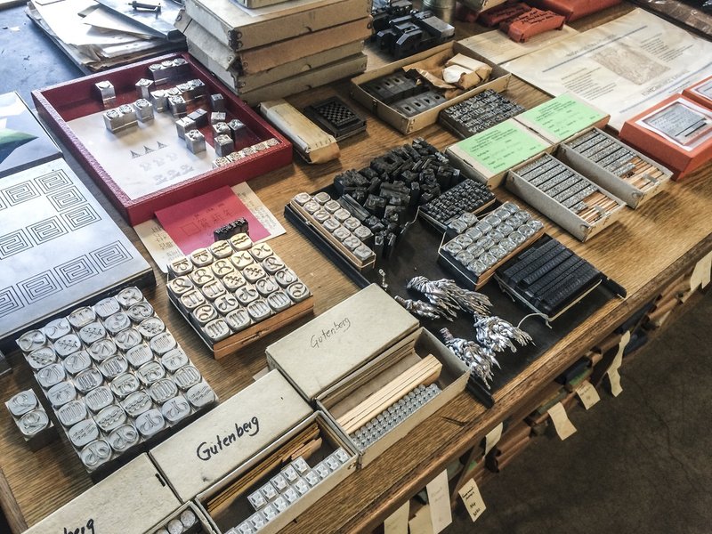 ドイツの現役活字鋳造所 [1. Gerstenberg活字鋳造所]｜千星 健夫（NECKTIE design office）