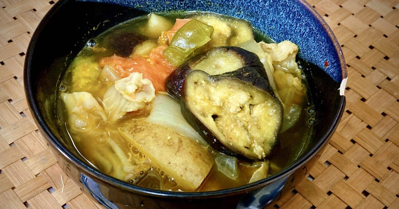 236．夏の終わりに、ビルマ汁をつくって食べた（後半）｜Yusuke Tatsumi