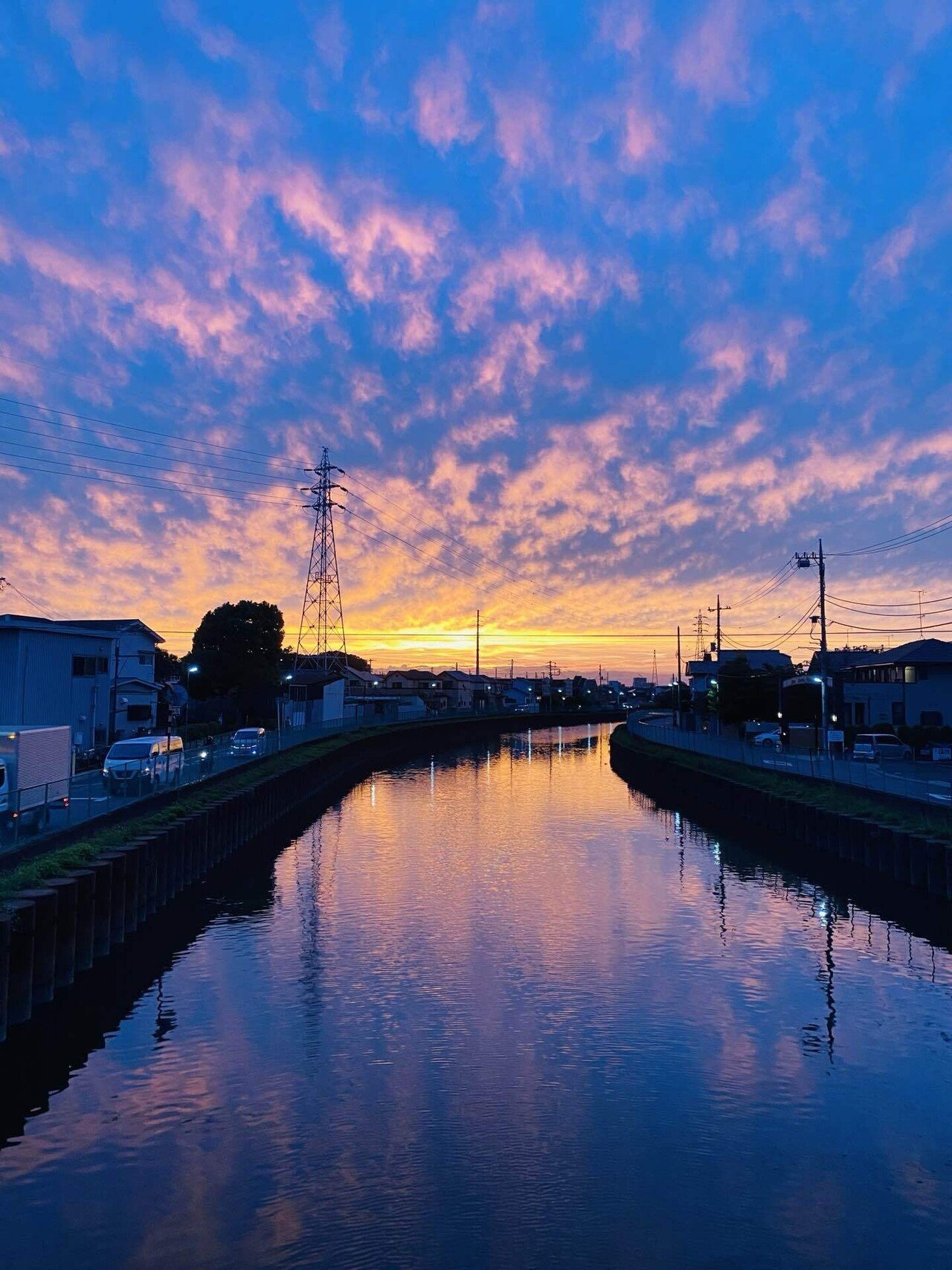 20230907夕焼け｜西川正治
