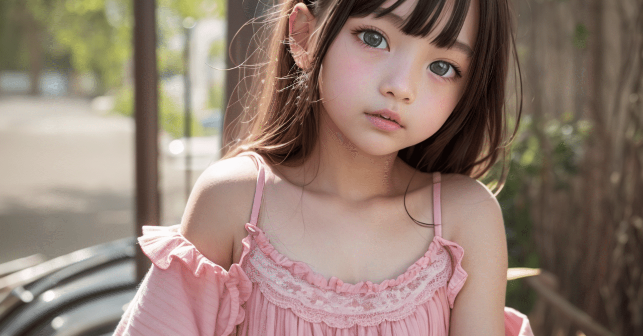 第106回、9歳の少女を生成してみた 肩出し服編2｜みかん