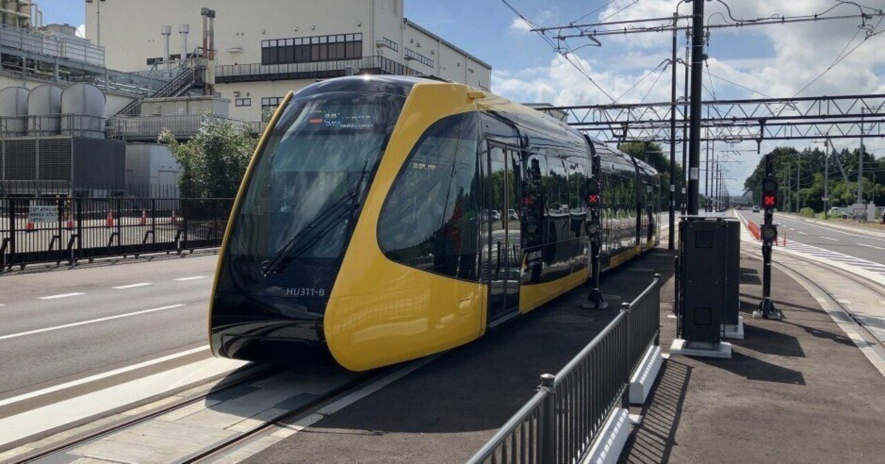 宇都宮ライトライン初乗り記｜Yukimura Ani