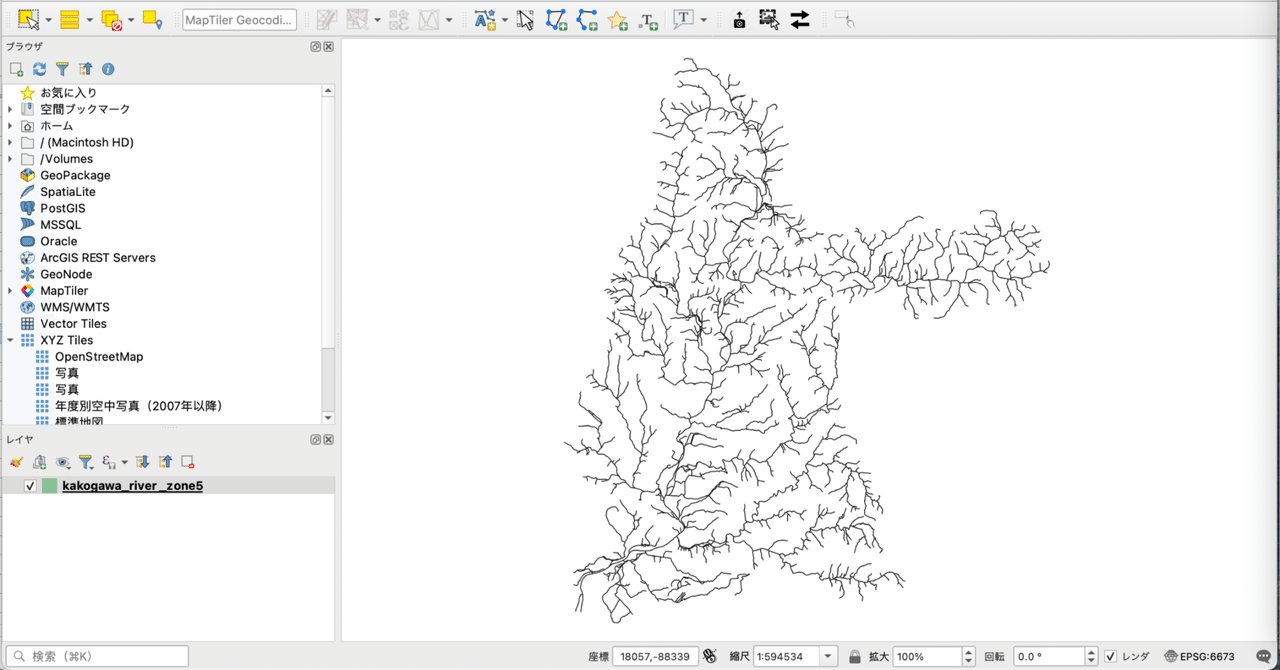 【QGIS】ベクターデータを投影変換する｜rob
