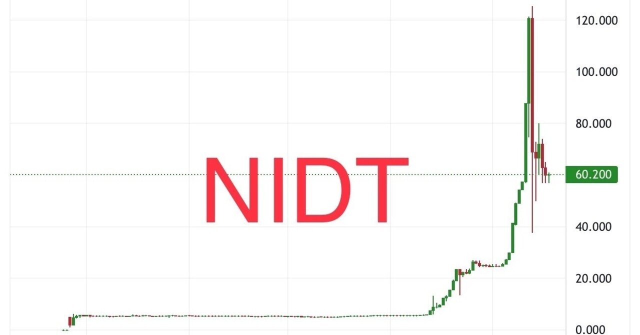 NIDT底値から104倍｜とばやし