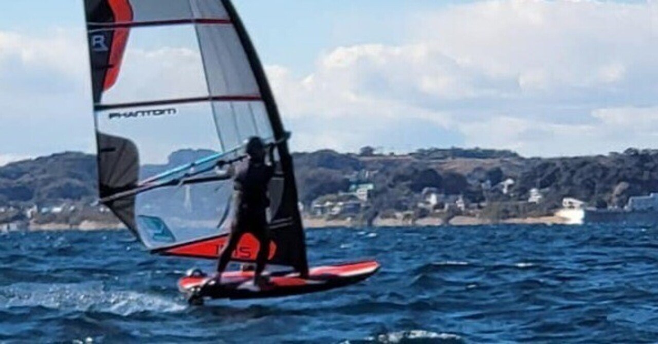 9/23 Windfoiling / 42.70kmh｜Kozy