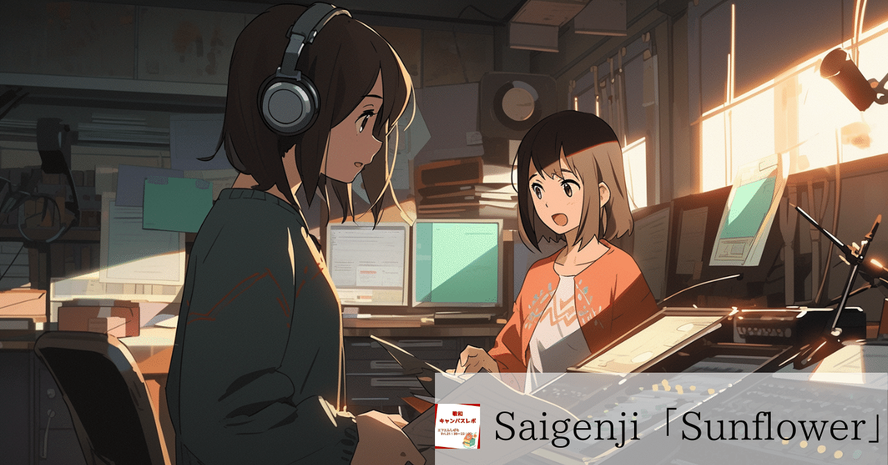 Saigenji「Sunflower」（2023年8月11日放送）｜敬和キャンパスレポ