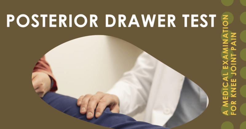 Posterior Drawer Test：後十字靱帯(PCL)損傷の検査｜PT Type B