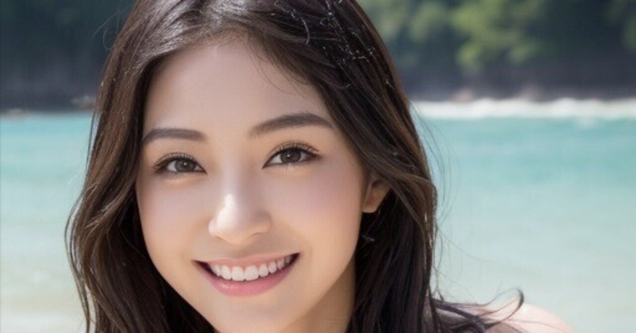 FANZAにて ビーチでAI美女たちと過ごす至福の時間！を出版予定のお知らせ!｜まっちゃん(AI美女)