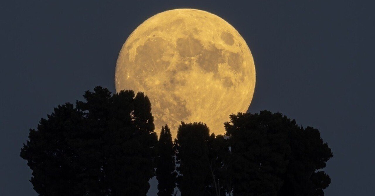【Astronomy Picture of the Day】A Harvest Moon over Tuscany, 2023.09.30｜岩澤康一
