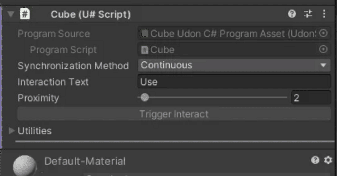 VRChat VRC stationにUdonSharpでsit機能をつける｜DoritosDontacos