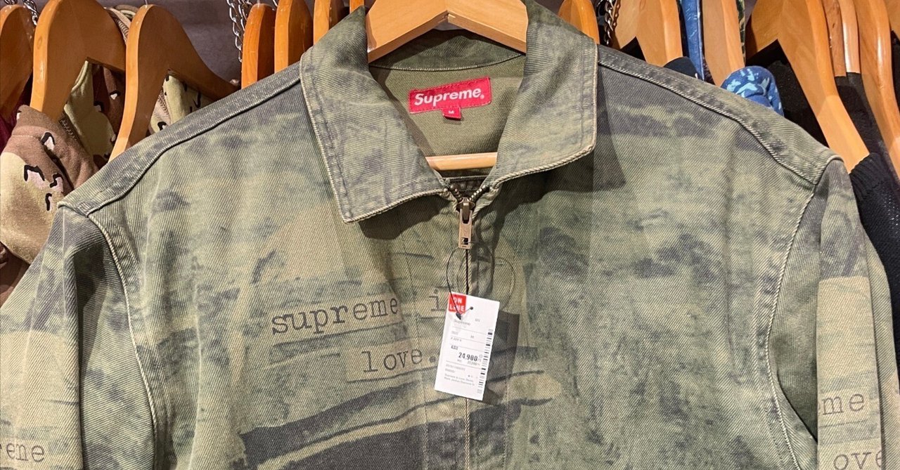 [19FW] Supreme Is Love Denim Work Jacket medium｜motopoo