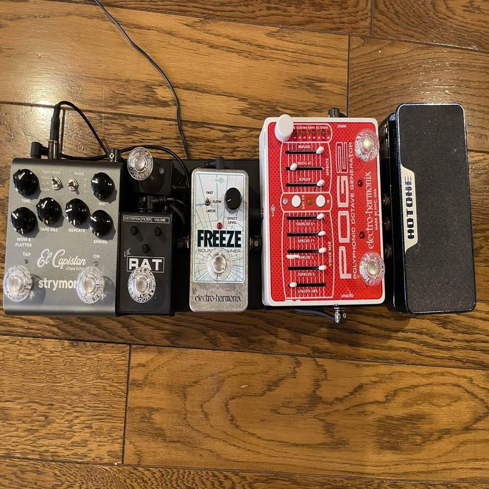 【ジャズギタリストのエフェクターボード】 | 【大阪ギターレッスン】堤之大輝ギター教室