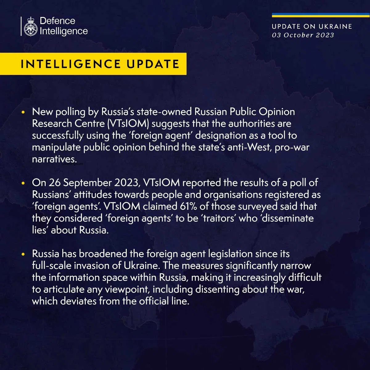 【和訳】英国国防省 ウクライナ情報 03.10.2023｜Panzergraf