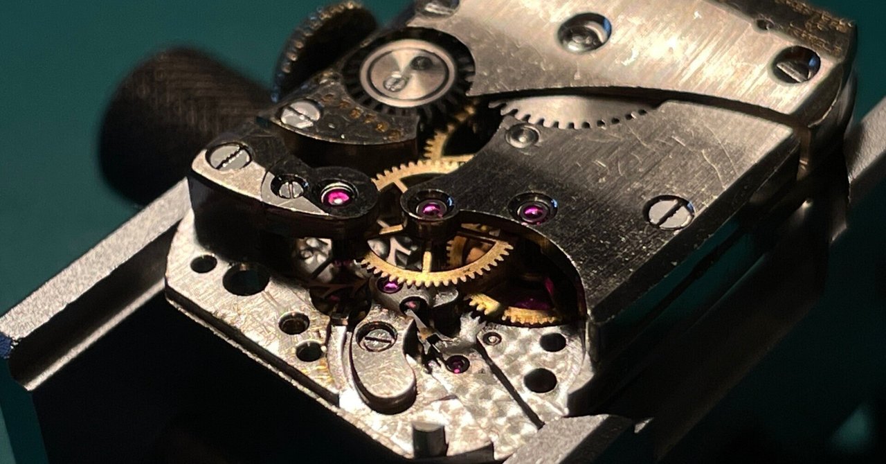 Gruen Curvex 330ムーブメントの組み立て｜Senshu Igarashi