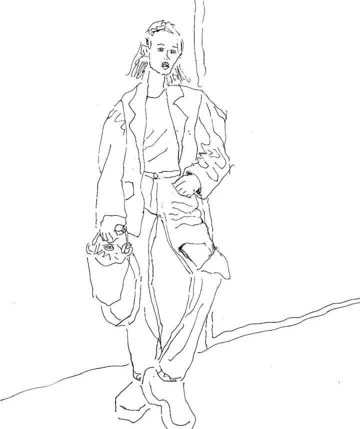 クロッキー｜中川学（漫画家）