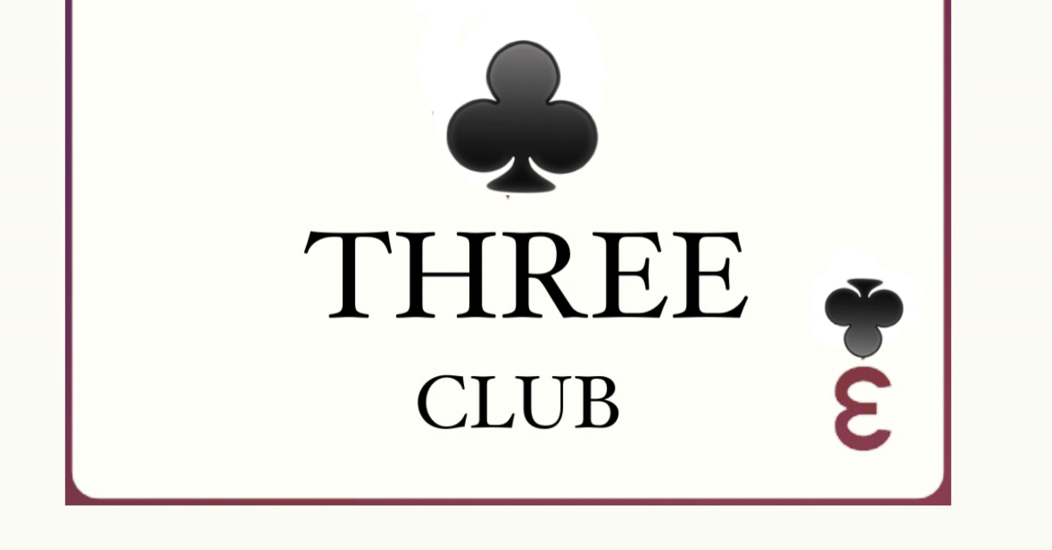 THREE｜note