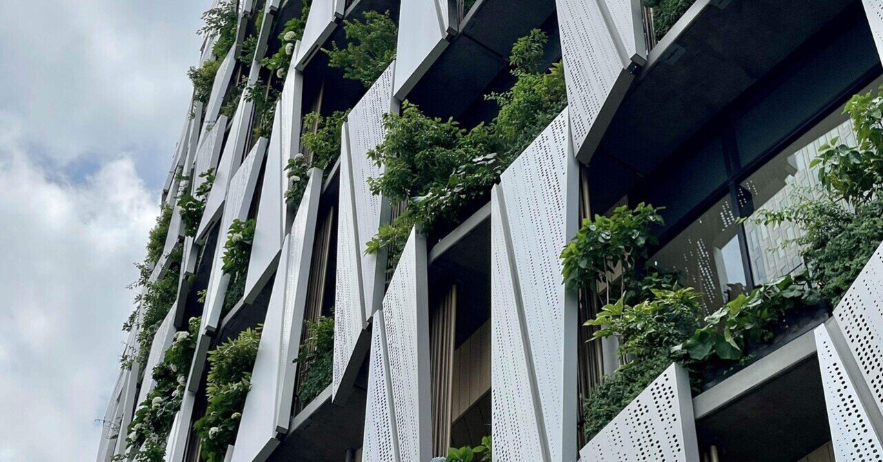 一級建築士が巡る壁面緑化マップ②（大阪編）｜Tomoki Inoue