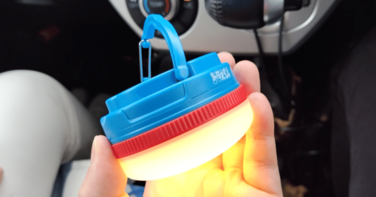 BE-PAL11月号付録ドラえもんLEDランタンが可愛いすぎるっ！｜旅する似顔絵師コオロギ