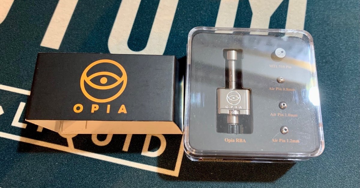 【vape】ambition mods opia rbaレビュー【boro】｜じーま
