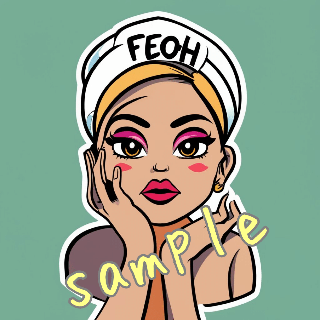 Feoh (フェオ)ターバン女子 #008｜デジタルイラスト・アートの販売 ピカソ・アカデミー