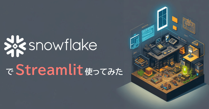 SnowflakeでStreamlit使ってみた｜分析屋