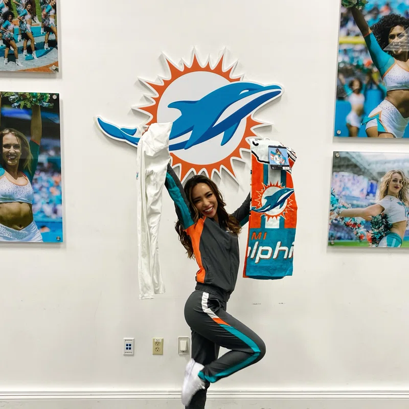 NFLチア🐬Gameday🧡WEEK5（GYNvsMIA）ガンと闘うNFL｜Ayako Yoshida
