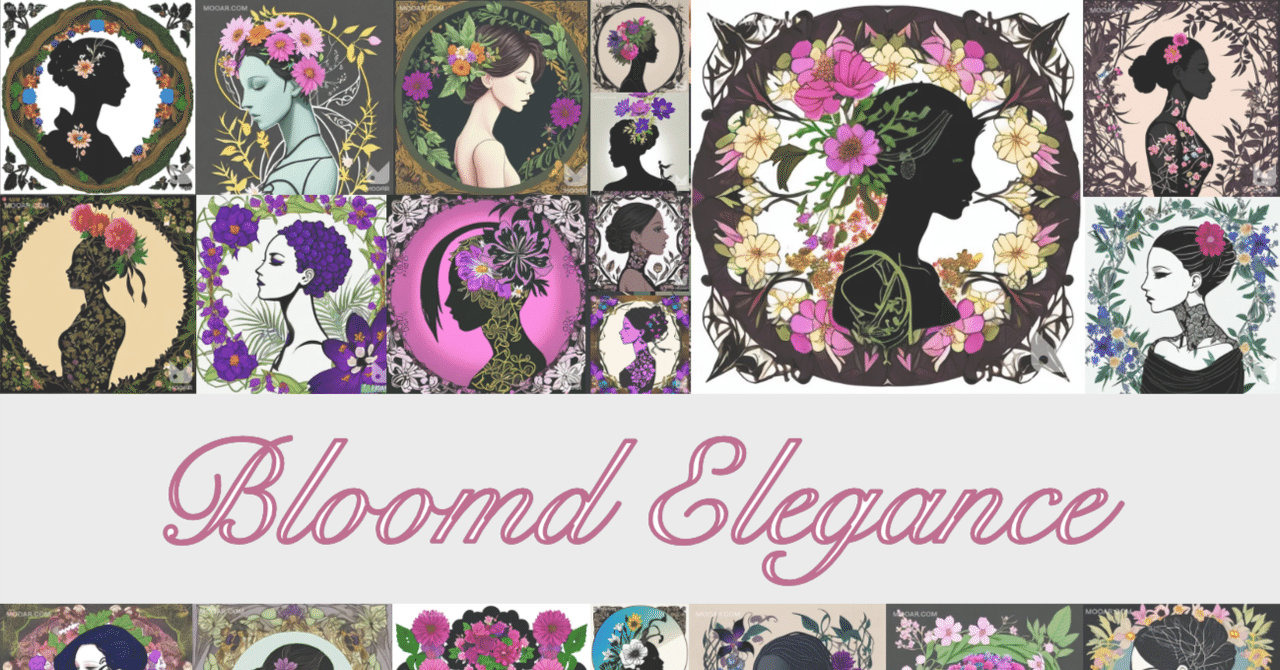 Bloomed Elegance⭐️ NFT collection [MOOAR FairMint]｜makky