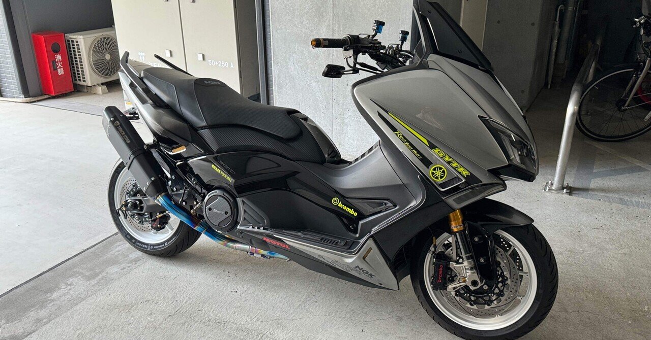 TMAXの駆動系加工‥｜Re:TMAXとボク