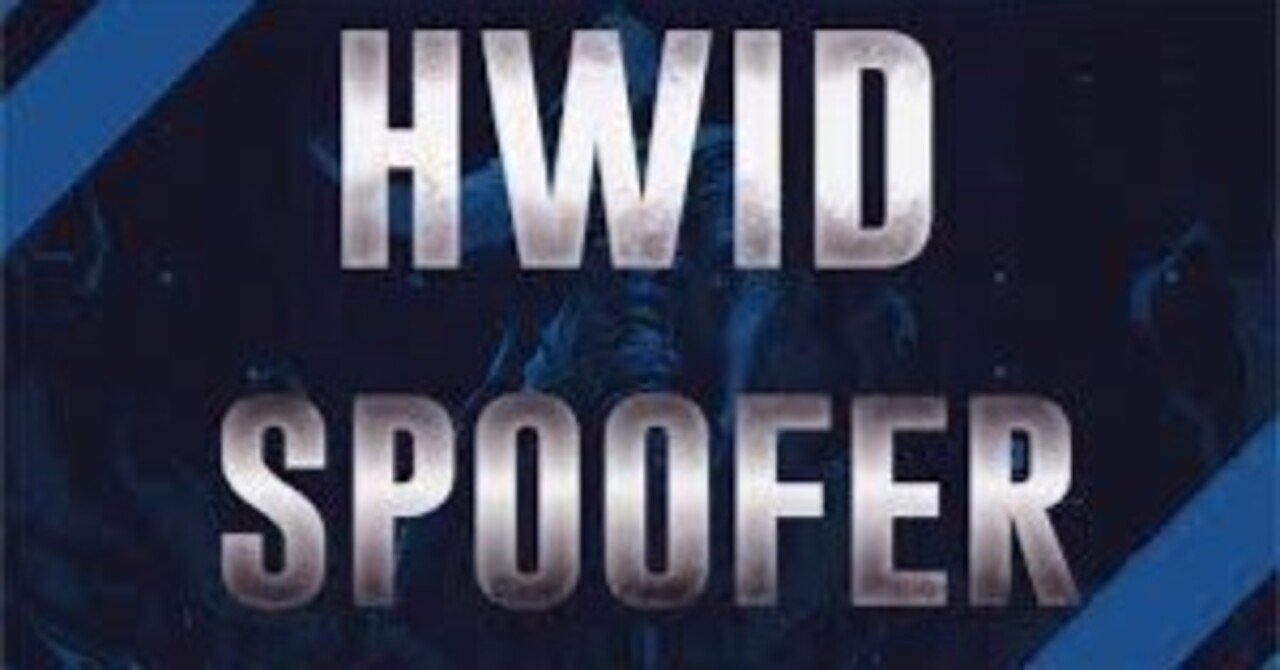 無料で使用できるHWID spooferと使用方法教えます。（Intel限定）｜kamome