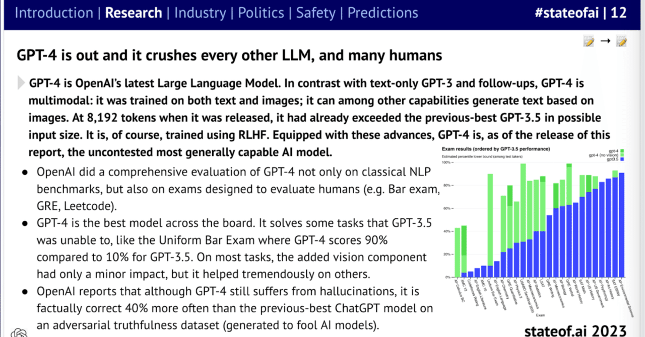 Air Street Capital社のState Of AI Report 2023を読む（1）｜鈴木いっぺい (Ippei Suzuki)