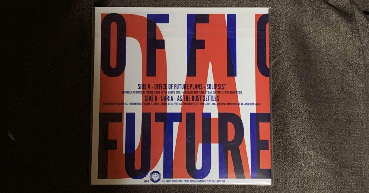 OFFICE OF FUTURE PLANS / DARIA｜GUY PICOPICO