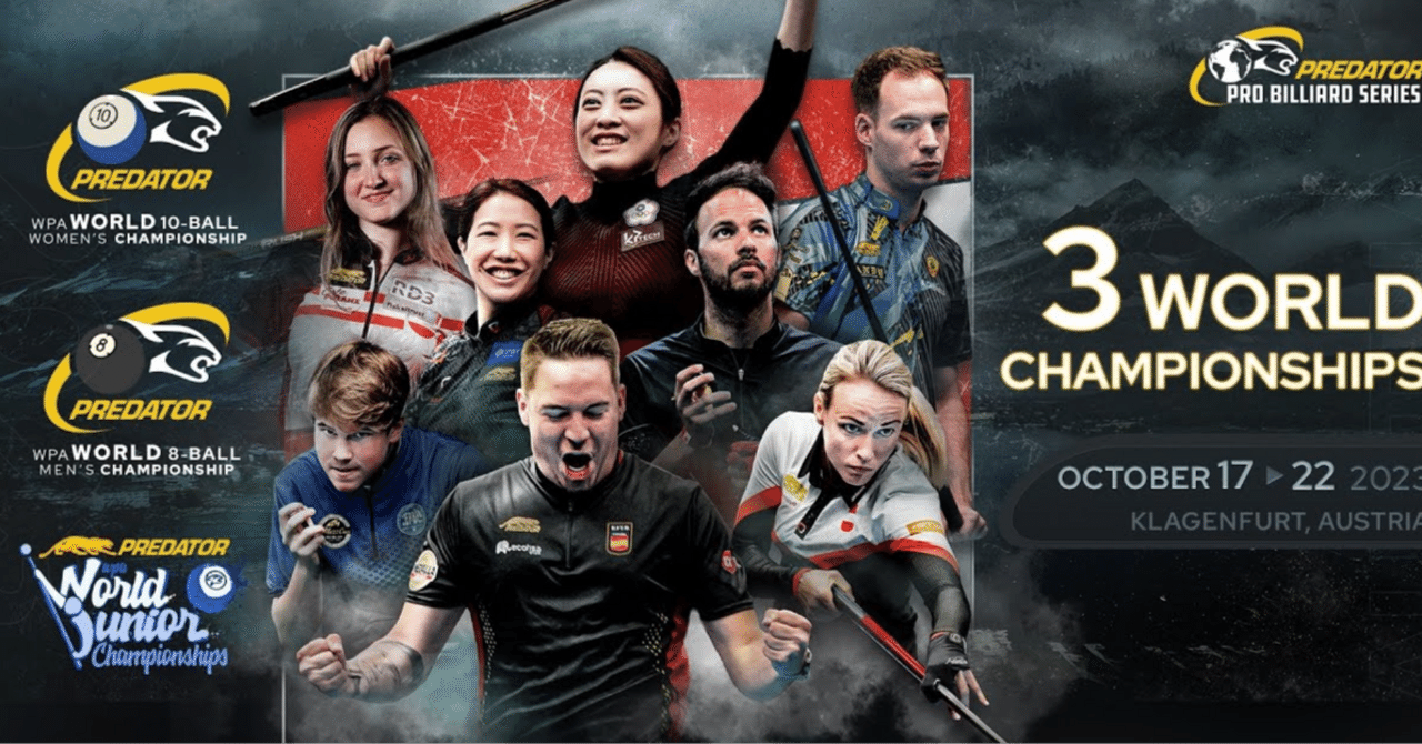 #44 Predator WPA World 8-Ball Men's Championship 2023 ①｜chikky_billiard