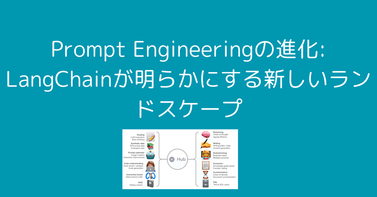 LLMの最前線: LangChainが紐解くプロンプト技術の最新動向｜0xpanda alpha lab