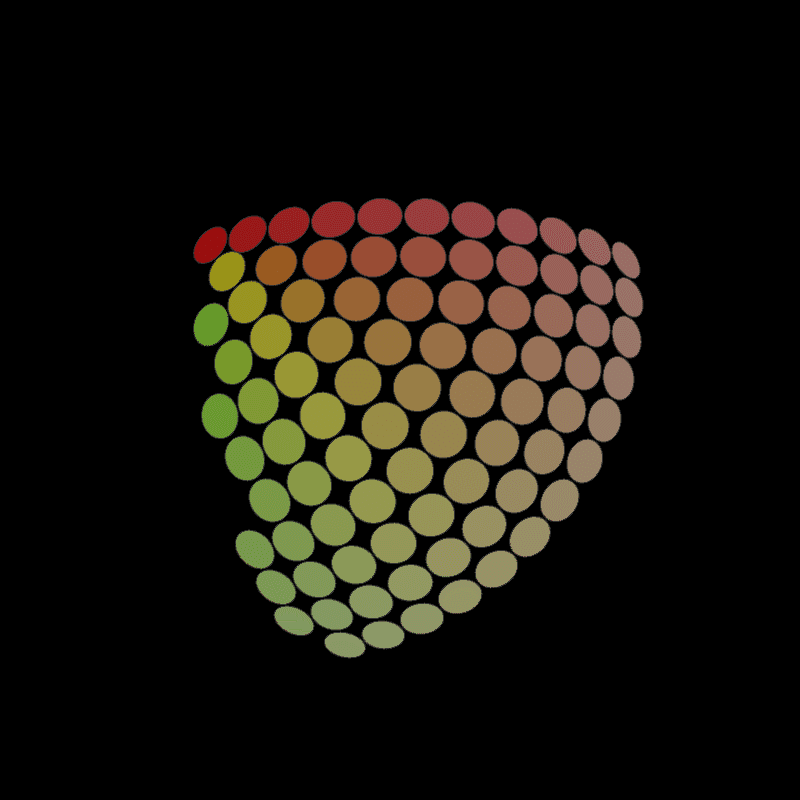 3D の球面を模様で彩るには？｜deconbatch